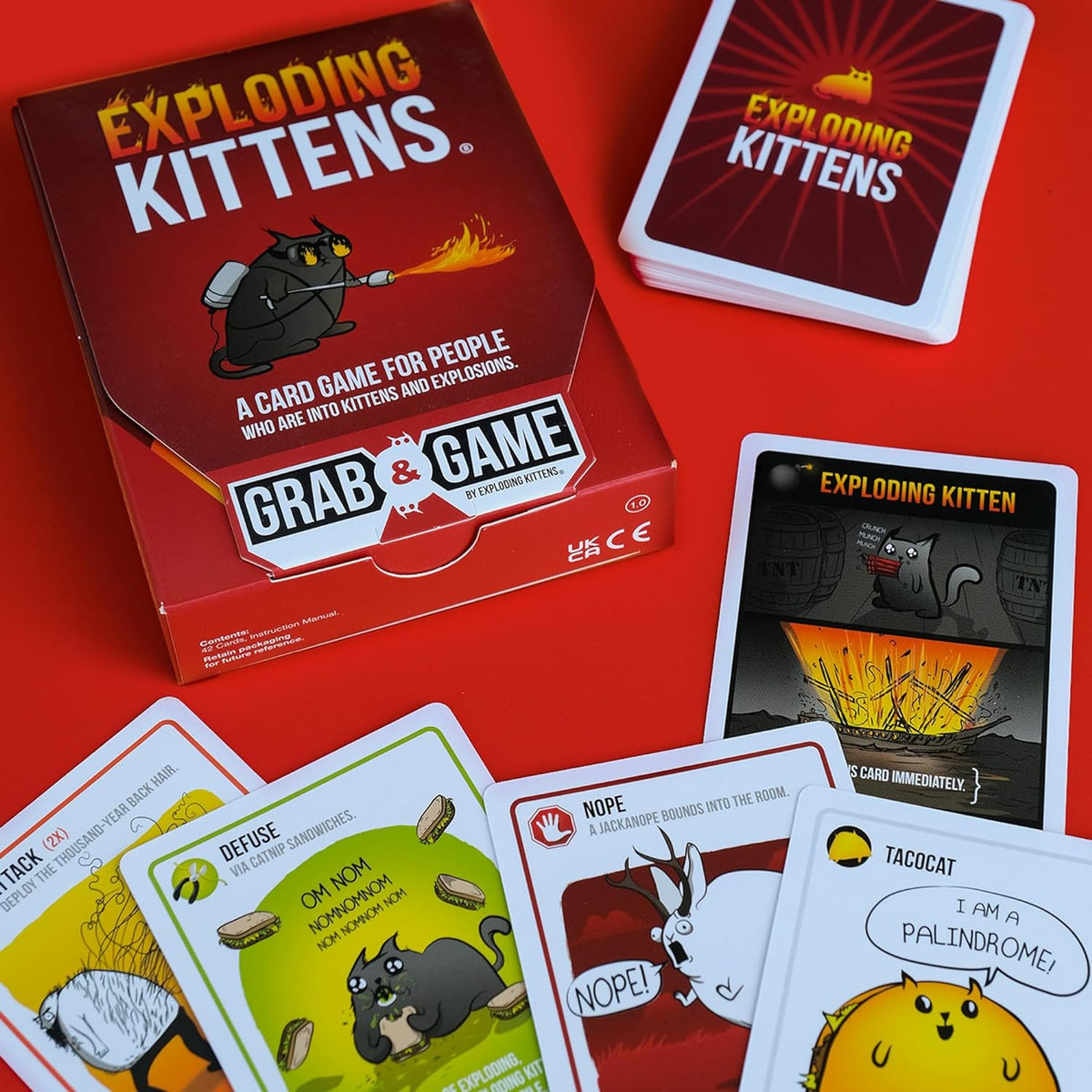 Grab and Game - Exploding Kittens (EN)| Brique & Braque