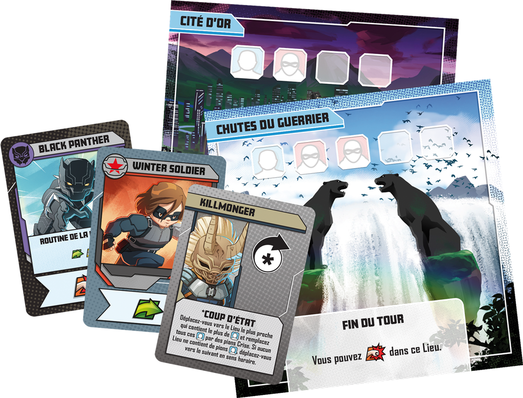 Marvel United - L'Ascension de Black Panther (French)| Brique & Braque