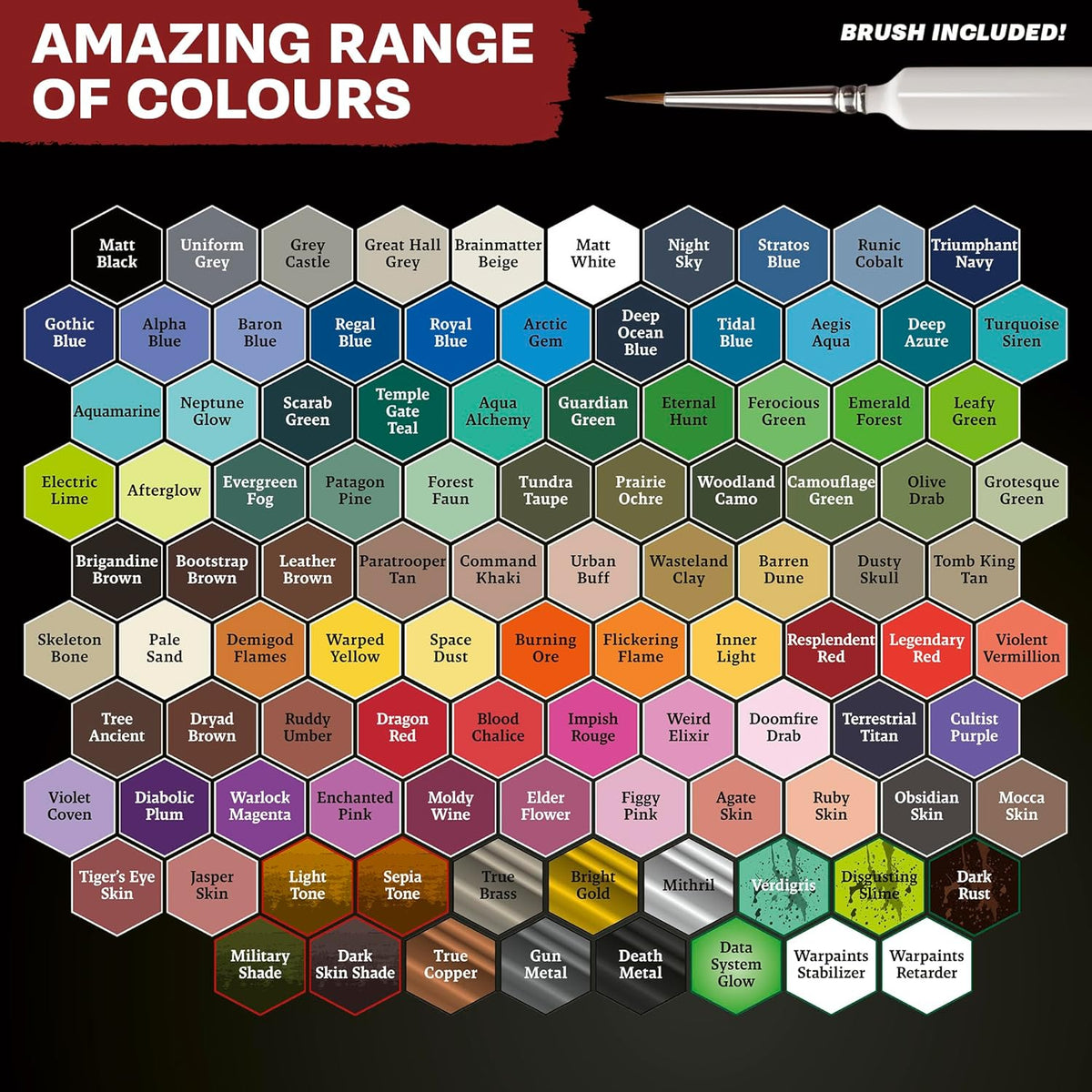 The Army Painter Warpaints Fanatic: Wargamers Paint Set| Brique & Braque