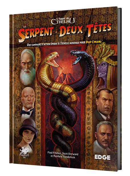 L’Appel de Cthulhu - Jeu de Rôle - Le Serpent à Deux Têtes (FR)| Brique ...