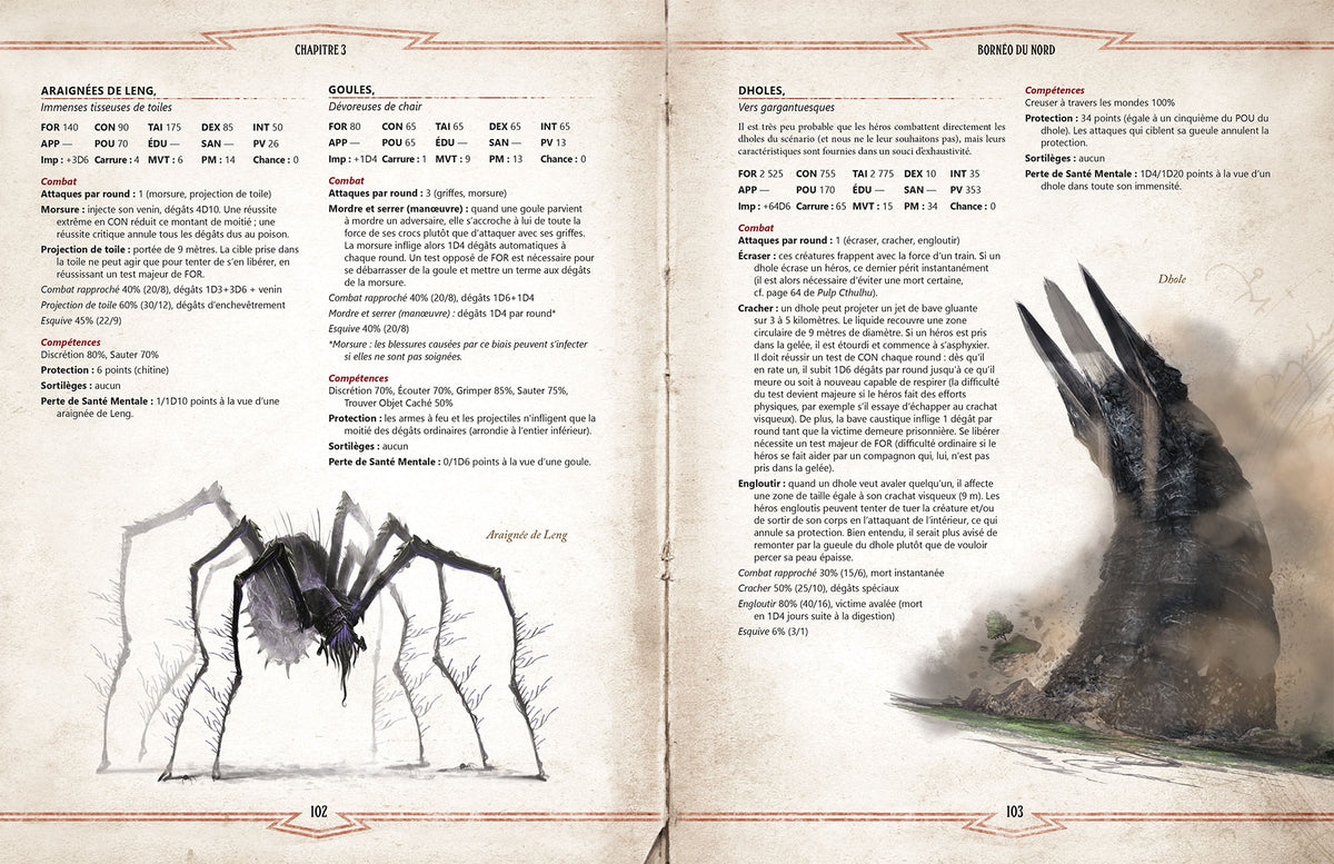 L’Appel de Cthulhu - Jeu de Rôle - Le Serpent à Deux Têtes (FR)| Brique ...