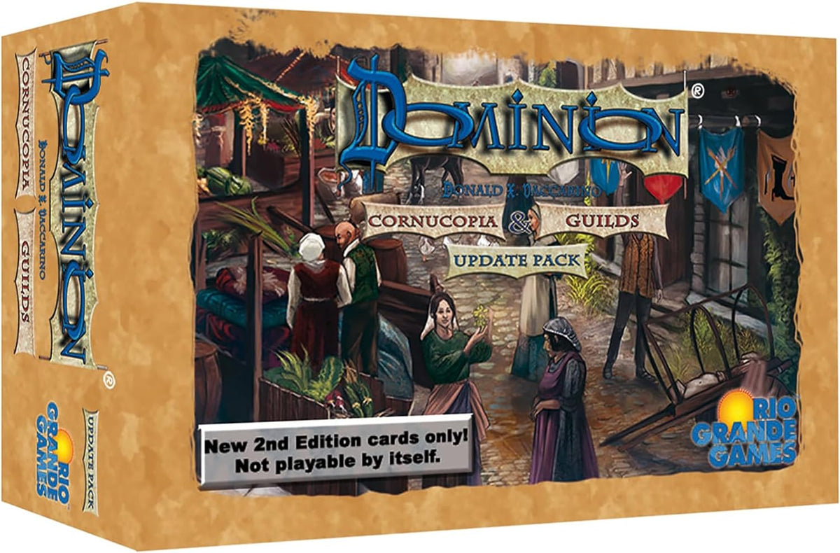Dominion Deck Building Game - Cornucopia & Guilds 2nd Edition Update P ...