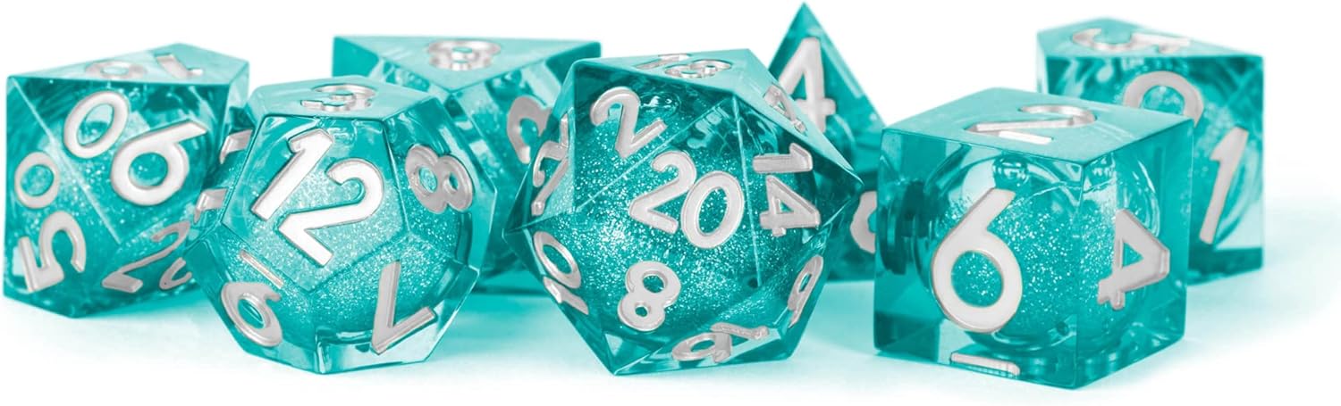 Fanroll Dice: Mana Extract Elixir Liquid Core 7pc Dice Set