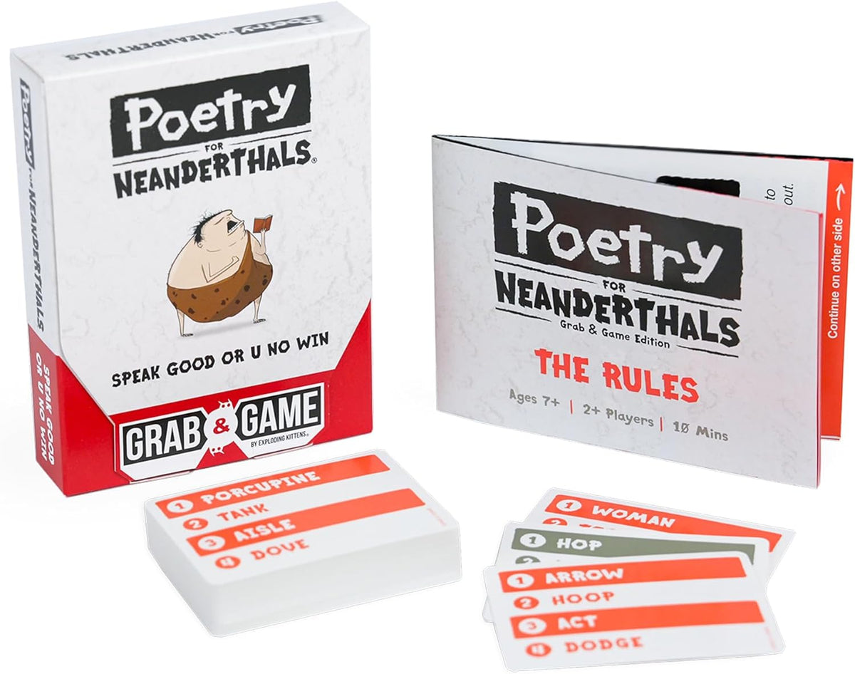 Grab and Game - Poetry for Neanderthals (EN)| Brique & Braque