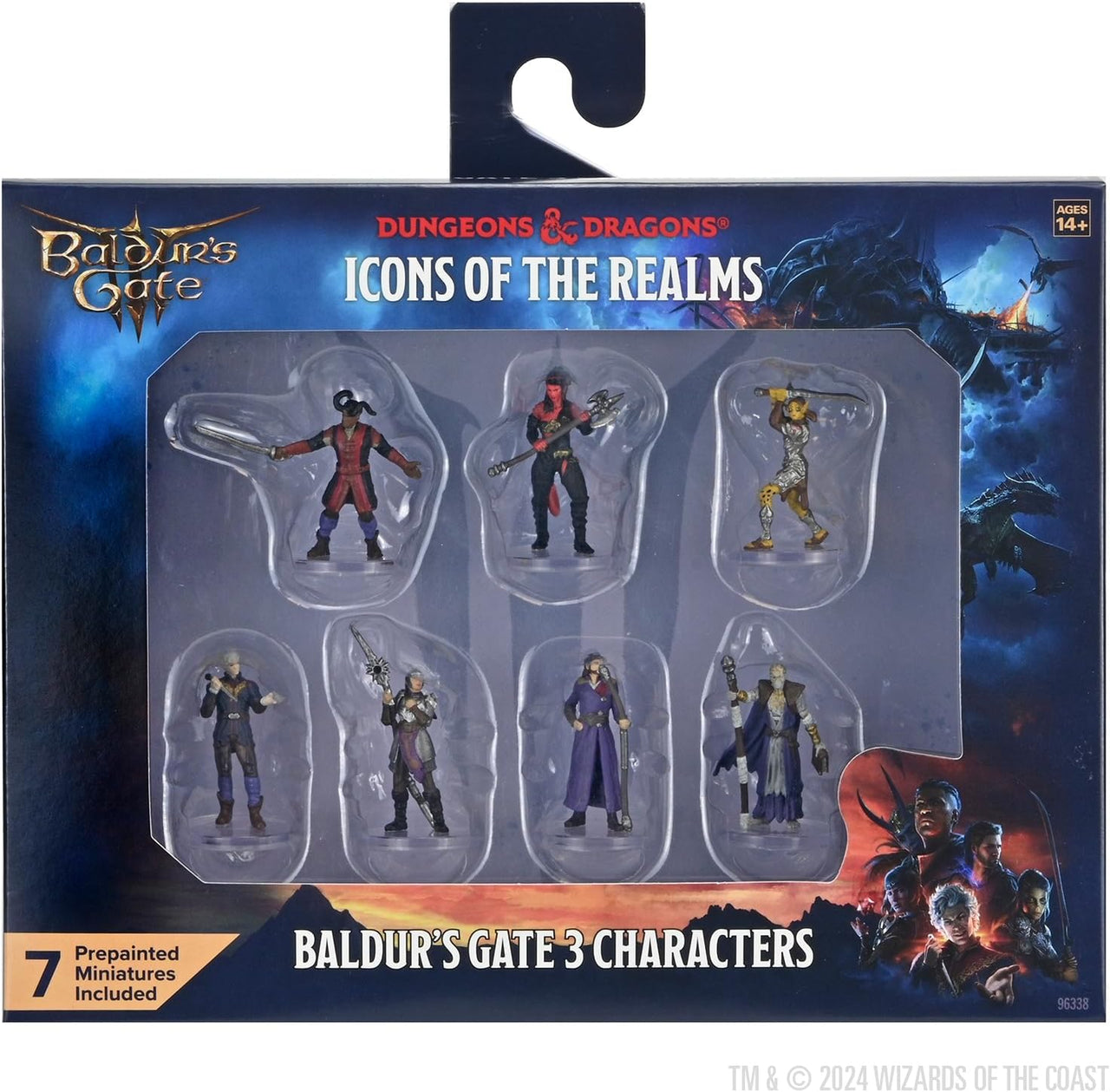 D&D Icons of the Realms: Baldur's Gate 3: Character Miniatures Boxed S