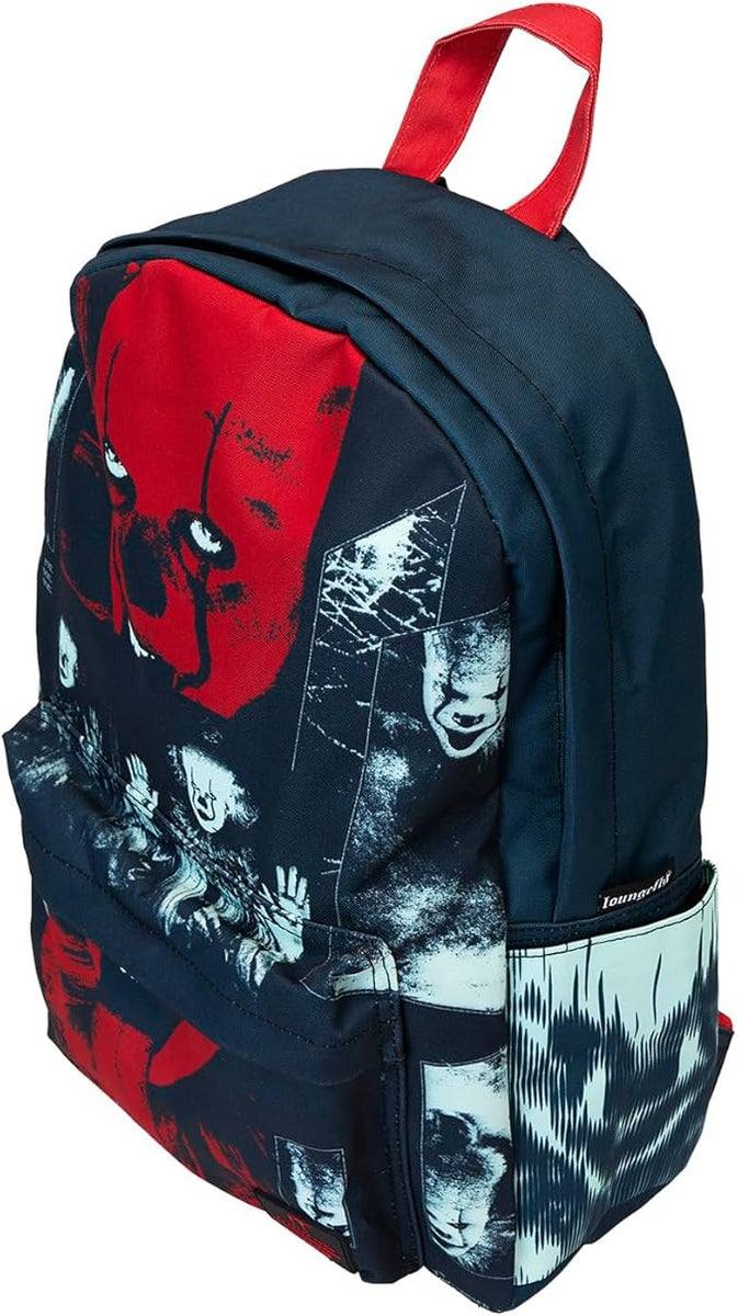 I Heart Horror It Pennywise Glow Nylon Full-Size Backpack| Brique & Braque