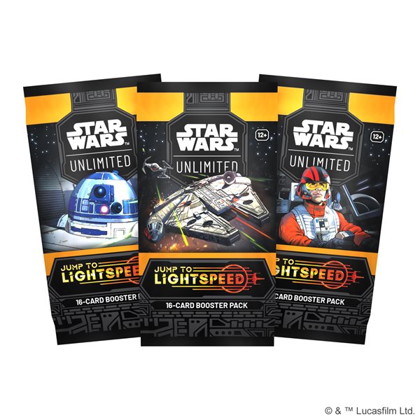 Star Wars: Unlimited - Jump to Lightspeed - (1) Booster Pack (EN ...