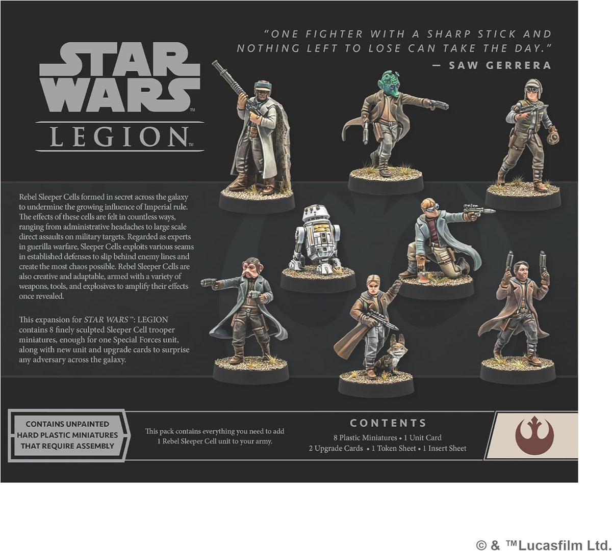 Star Wars Legion - Rebel Sleeper Cell Unit Expansion (EN)| Brique & Braque