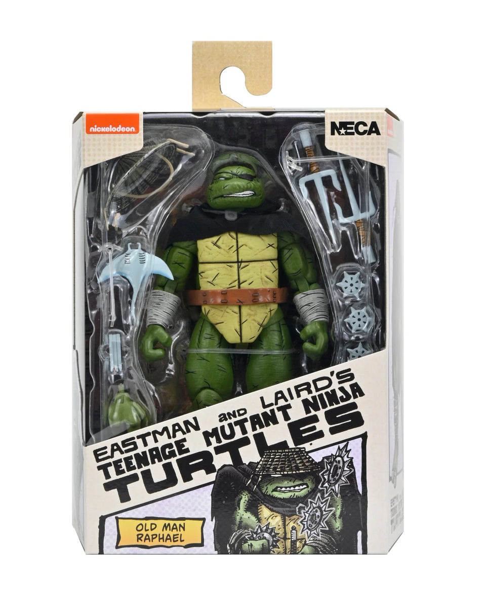 Neca Teenage Mutant Ninja Turtles - Old Man Raphael 7" Scale Action Fi ...