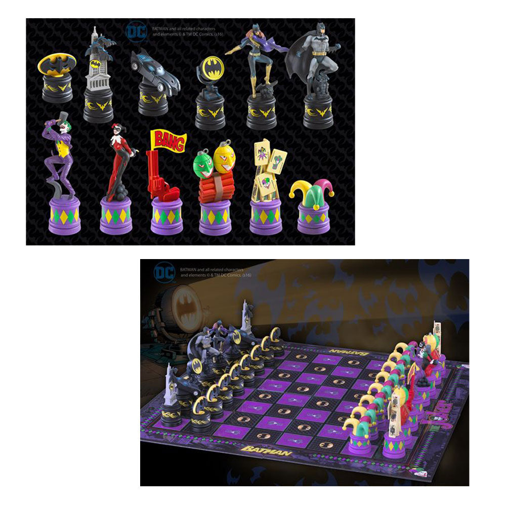 Dc Comics Joker Vs. Batman Chess Set (EN)| Brique & Braque