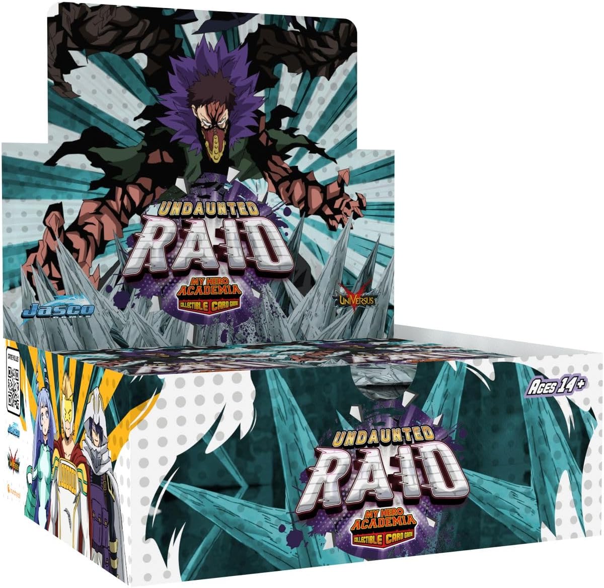Universus My Hero Academia : Undaunted Raid: Booster Display (24 ct ...