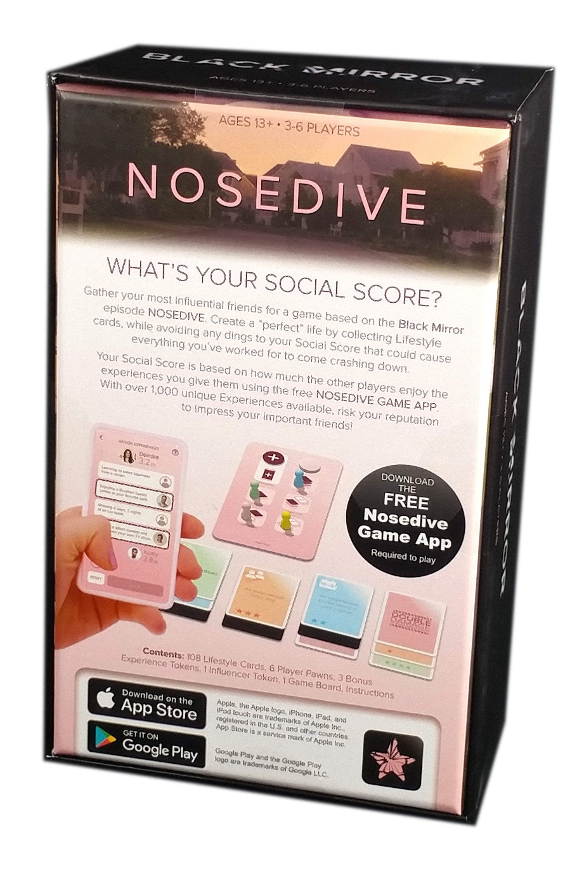 Black Mirror Nosedive Board Game (Clearance)| Brique & Braque