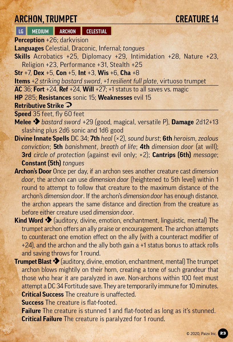 Pathfinder 2e Edition: Bestiary 2 Battle Cards (English)| Brique & Braque